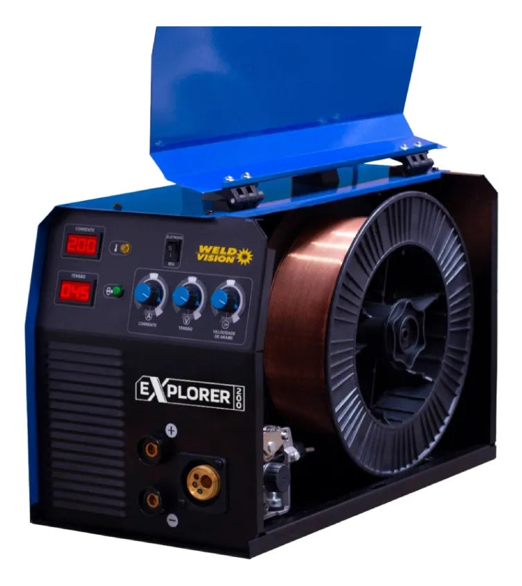 Inversora De Solda Multiprocesso 200a Explorer Weld vision – Parafer